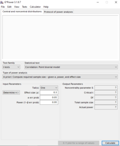 G*Power Güç Analizi ile Örneklem Büyüklüğü Hesaplama - SPSS YARDIMI ...