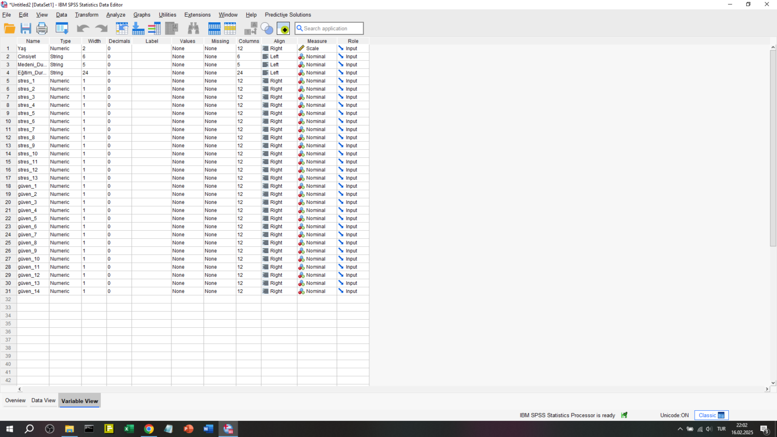 Excel'den SPSS'e Veri Aktarma - SPSS YARDIMI İSTATİSTİK MERKEZİ